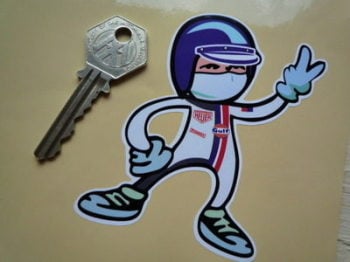 Border Reivers Scottish Racing Team Style Cut Vinyl Stickers. 6" Handed ...