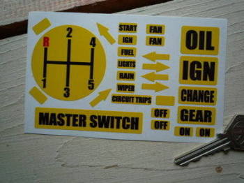 Dash & Switch Stickers - I Say Ding Dong Shop - Buy Stickers, Decals ...