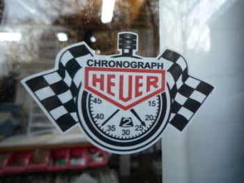 Heuer - I Say Ding Dong Shop - Buy Stickers, Decals & Unique Automobilia.