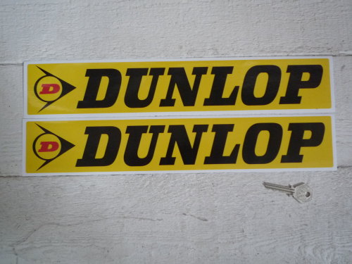 Dunlop Vertical Stickers - 8.75" Pair