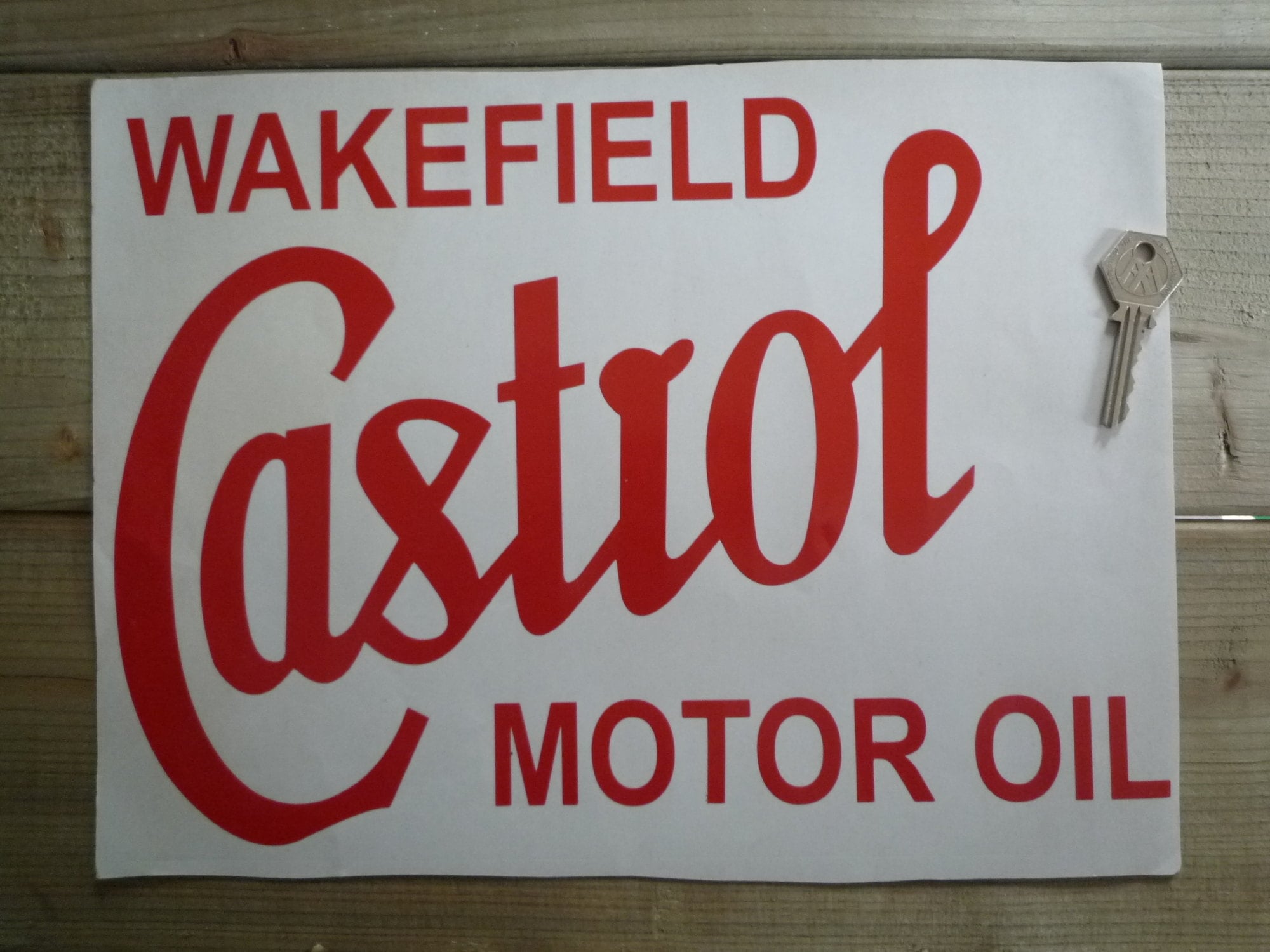 Castrol Oil Works Price Bulk Pricing Label Sticker - R, XL, or XXL ...