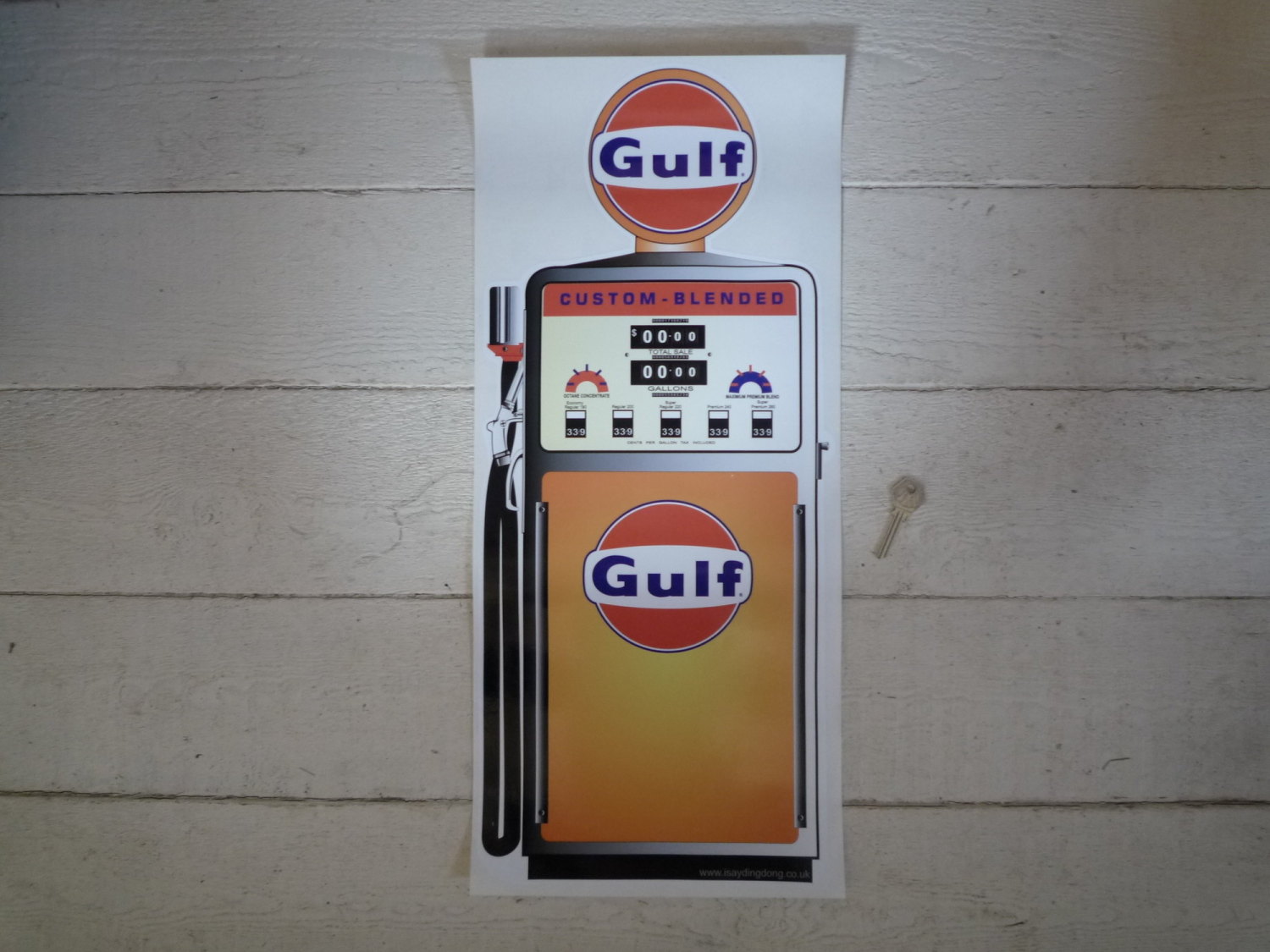 Gulf - I Say Ding Dong Shop - Buy Stickers, Decals & Unique Automobilia.
