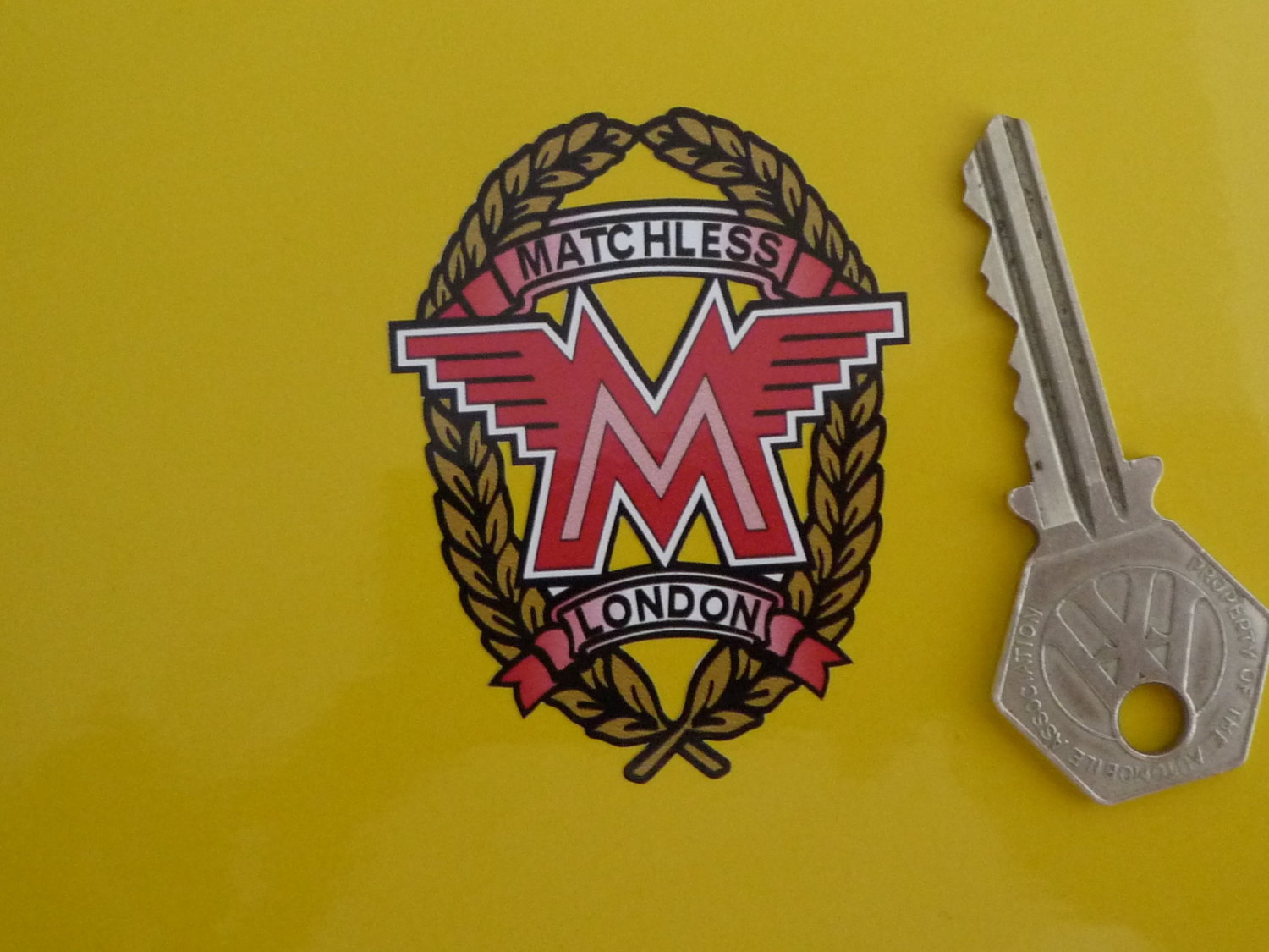 Maximum & Minimum Oil Level Gold on Clear Indicator Stickers 3.5" Pair