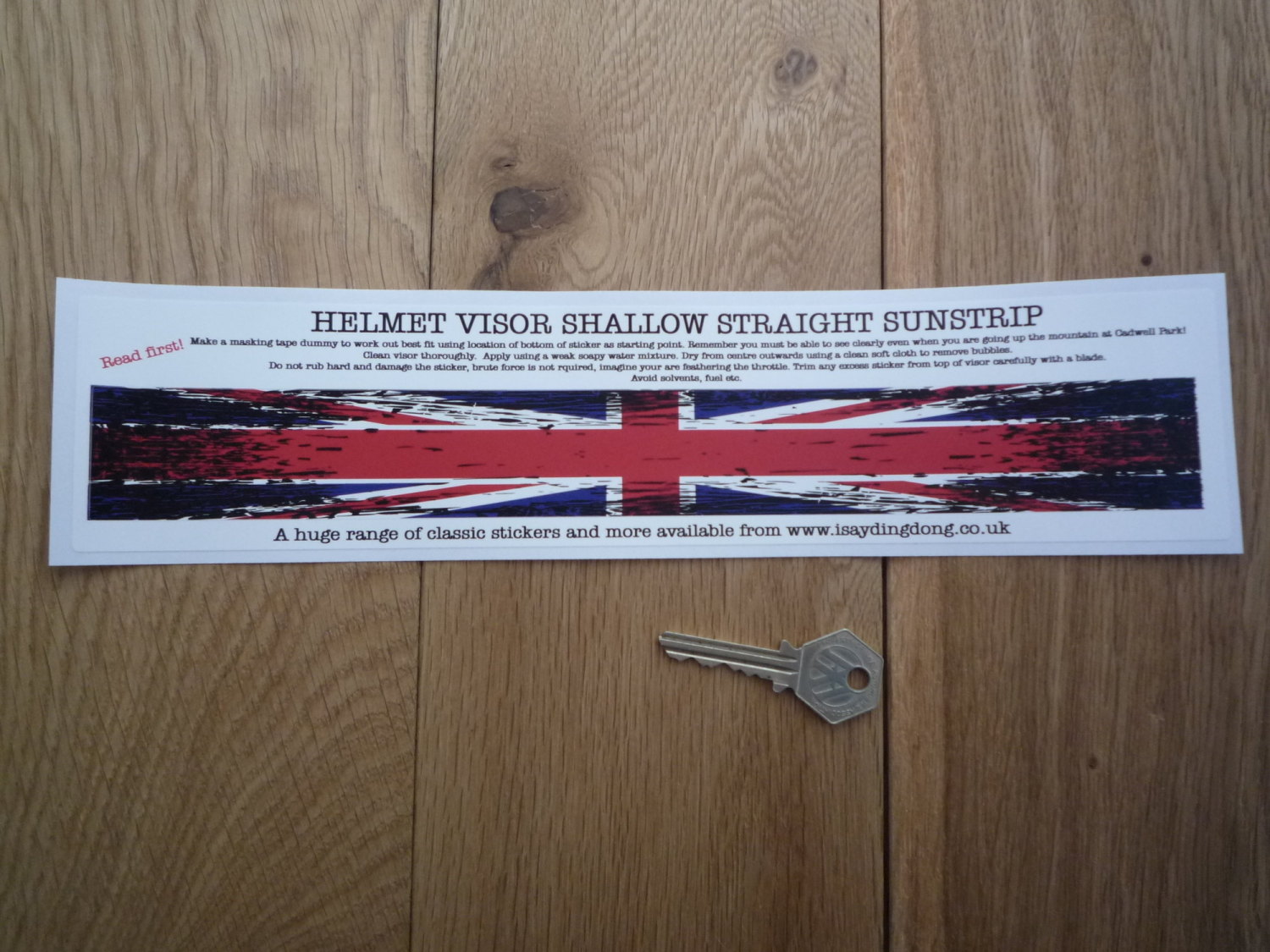 United Kingdom Union Jack Shield Style Self Adhesive Car Badge - 2"
