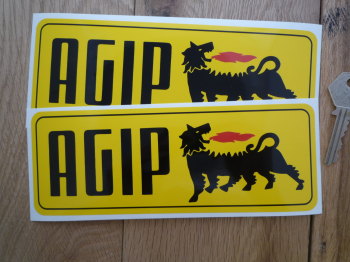 Agip Stickers for Classic Cars & Bikes