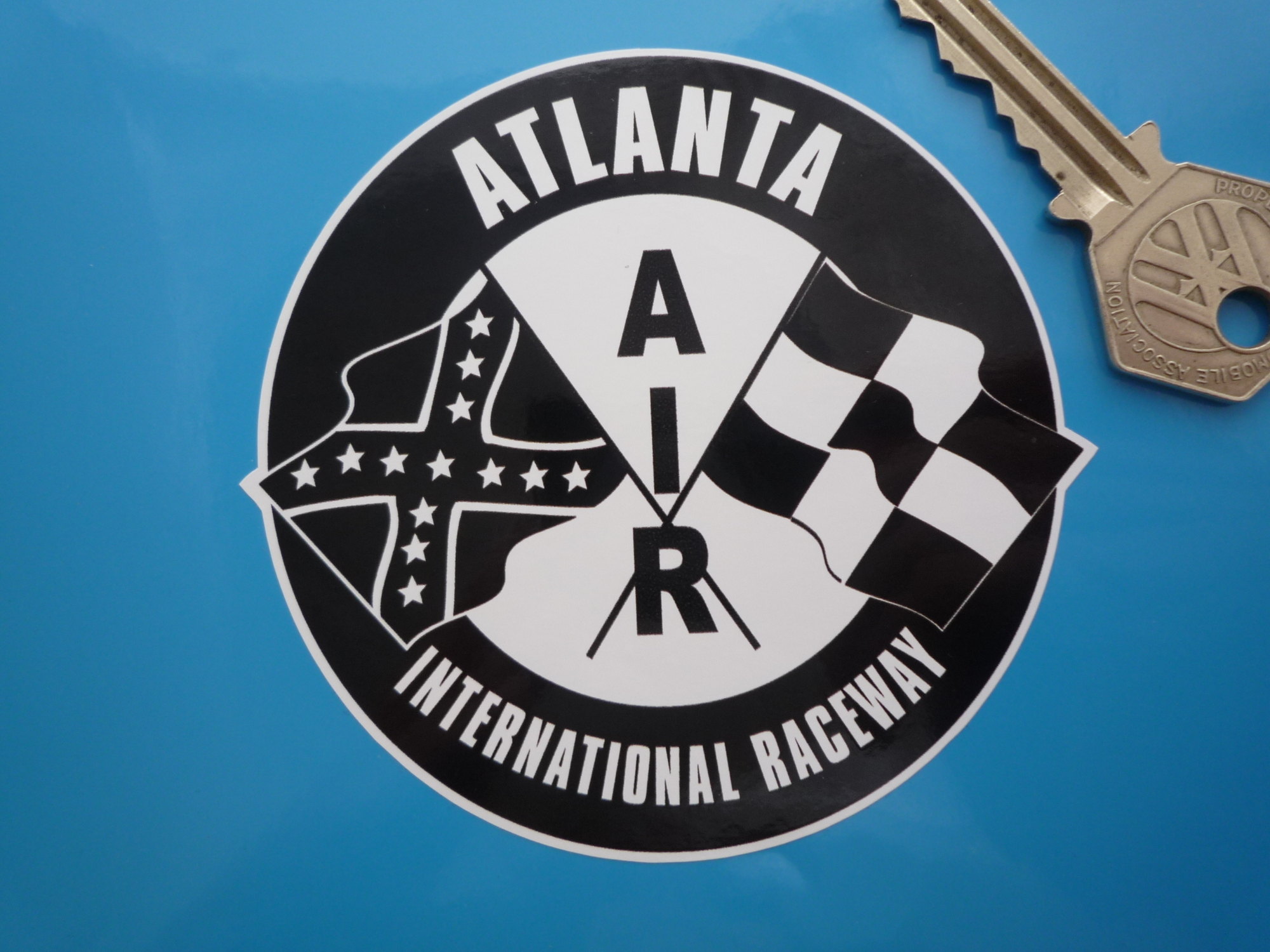 Sports Car Club SCCA American Road Race of Champions Atlanta Sticker ...