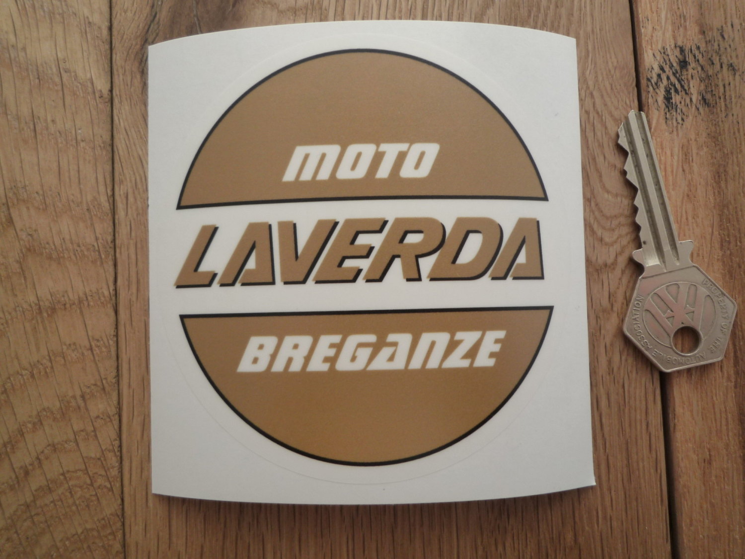 Laverda - I Say Ding Dong Shop - Buy Stickers, Decals & Unique Automobilia.