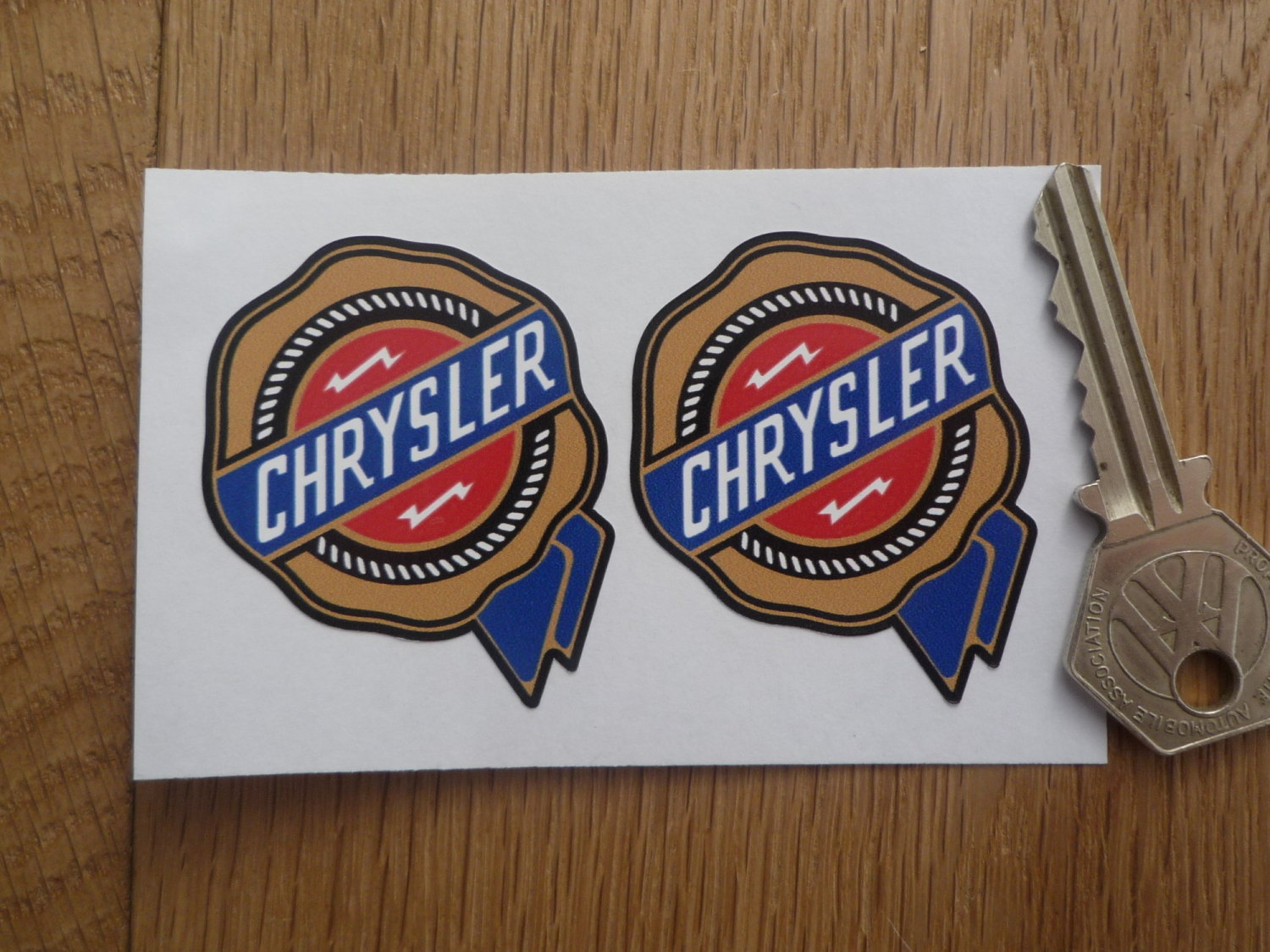 Chrysler Automotive Stickers
