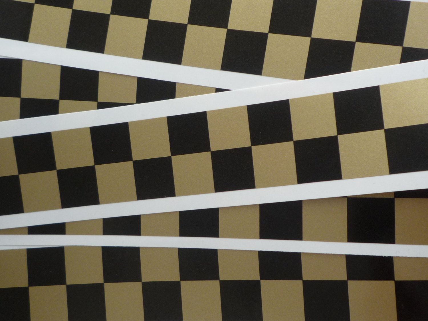 Vinyl Self Adhesive Chequered Tape for Automotive Use