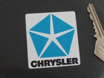 Chrysler Automotive Stickers