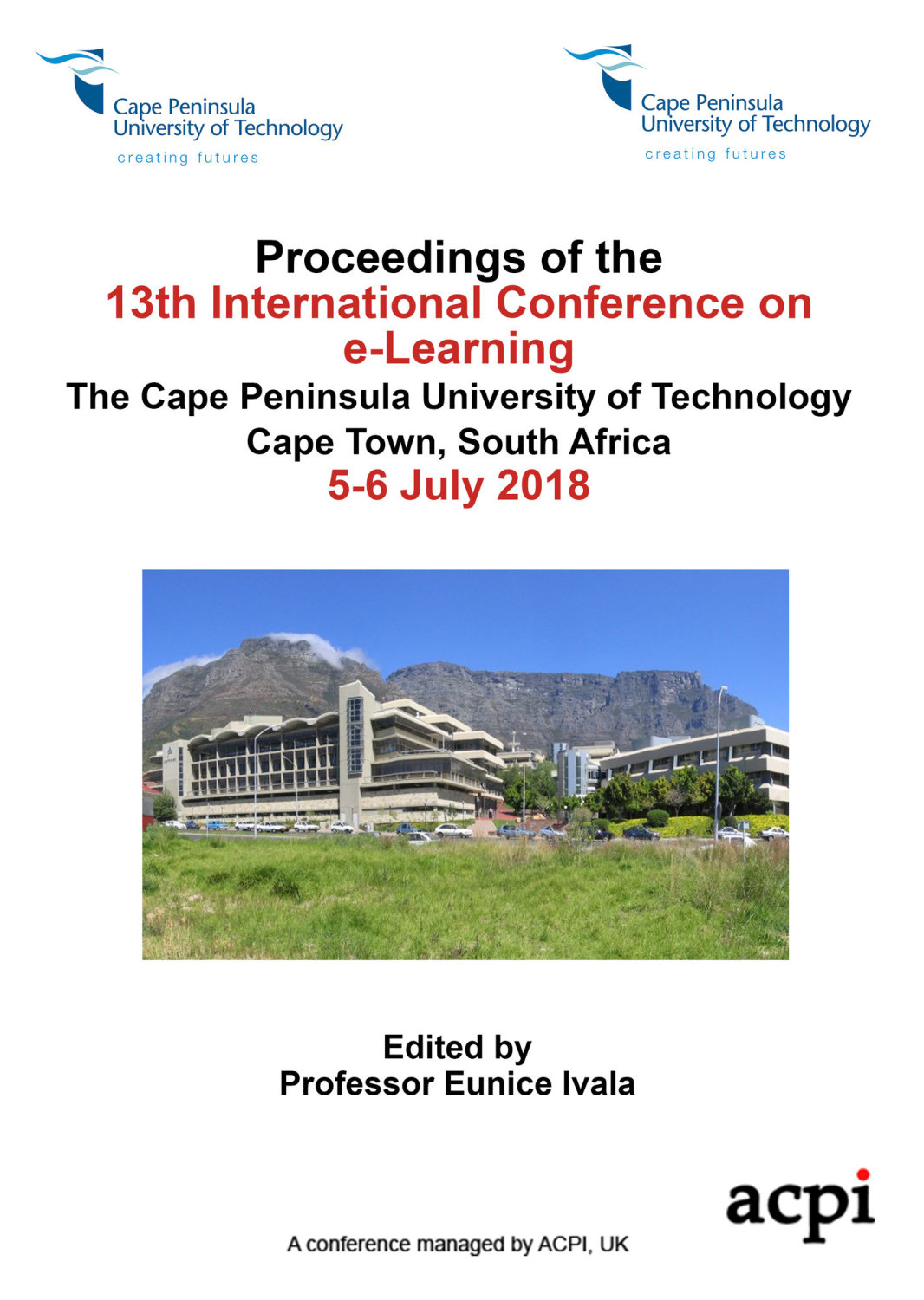 ICEL 2018 PDF - Proceedings of the 13th International Conference on e ... ICEL 2018 PDF - Proceedings of the 13th International Conference on e ...