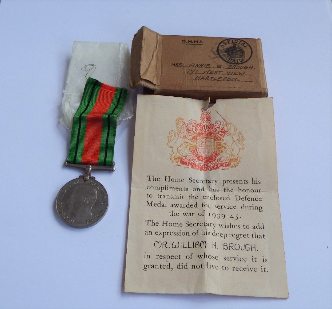 A WW2 Casualty D/17361 L/Cpl W H Brough Green Howards / From Middlesbrough