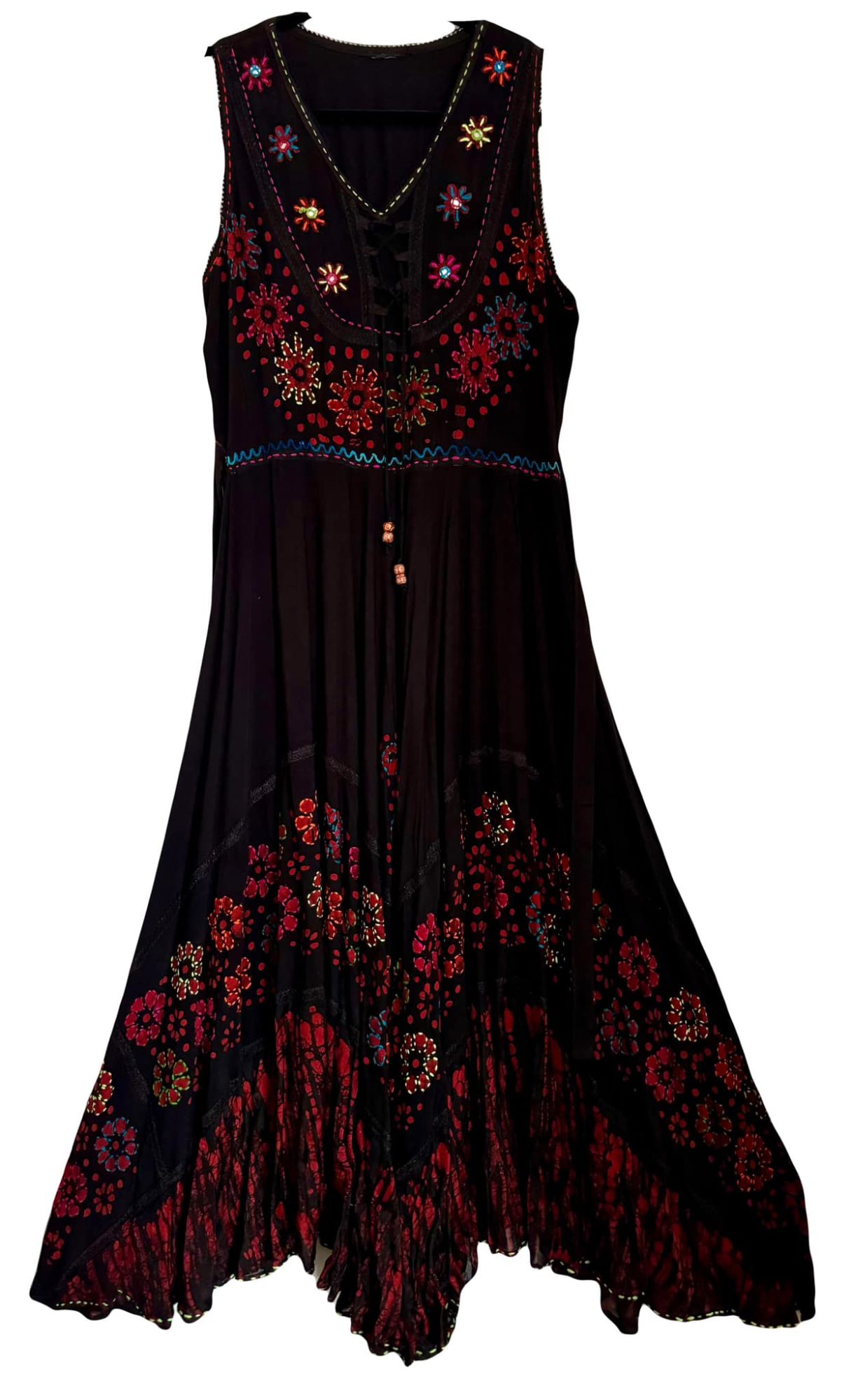 Nareesha mirrored maxi dress [bust 46-48 inch ]