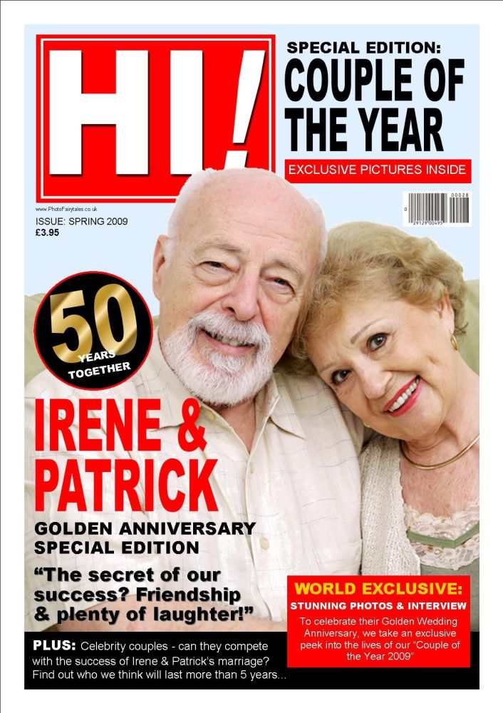 Personalised Magazine Covers | put your loved one on the cover!