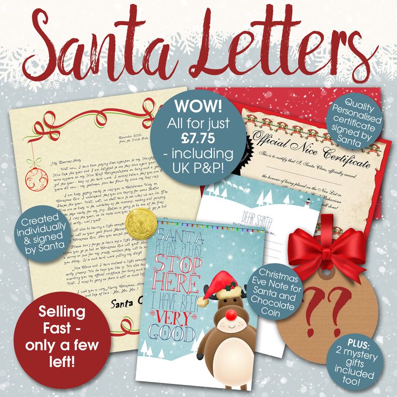 Unique Personalised Santa Letters & Telegrams | PhotoFairytales