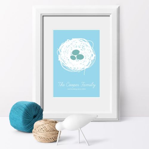 Personalised Family Prints | beautiful gift prints to celebrate your family