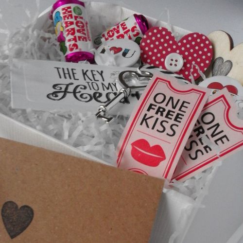 Personalised Valentine Gift Box Hamper | handcrafted romantic hamper