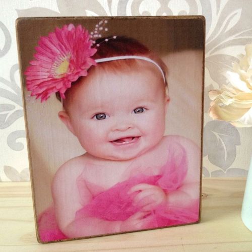 Personalised Wooden Photo Blocks | handmade wood gifts
