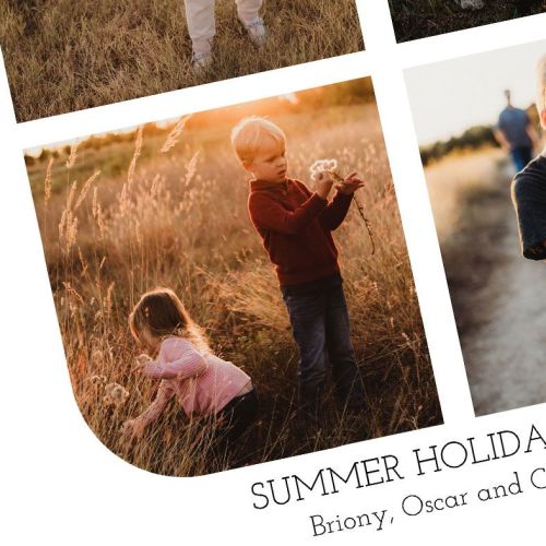 Four Square Personalised Photo Art Print | PhotoFairytales
