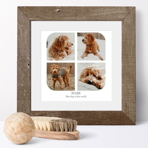 Four Square Personalised Photo Art Print | PhotoFairytales