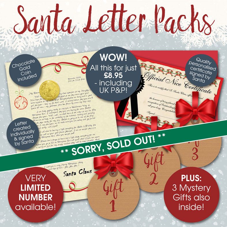 Personalised Real Santa Letters & Telegrams | Fantastic Quality & Value