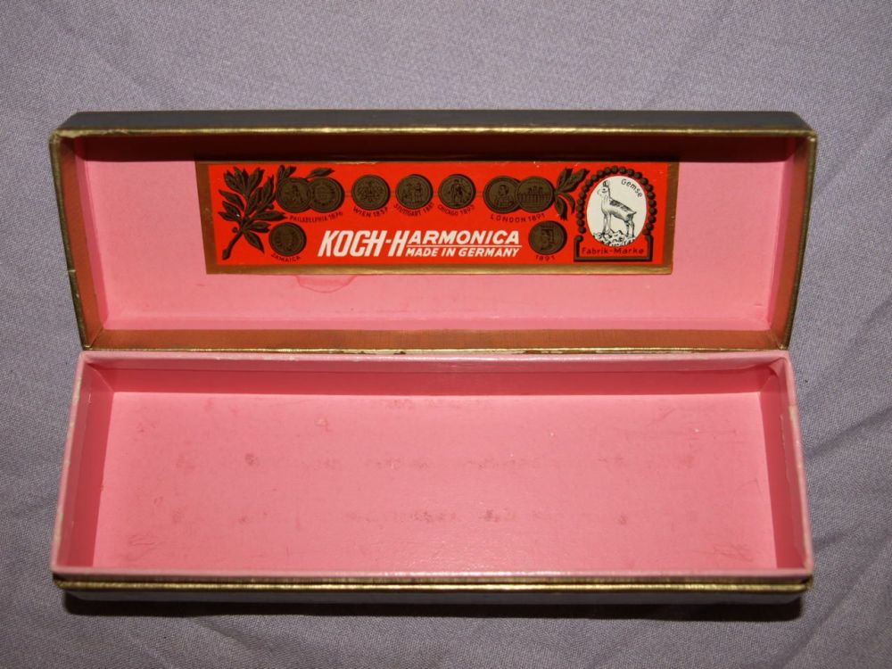 Koch Chromatic 10 Hole Harmonica with Original Box Musical Instrument