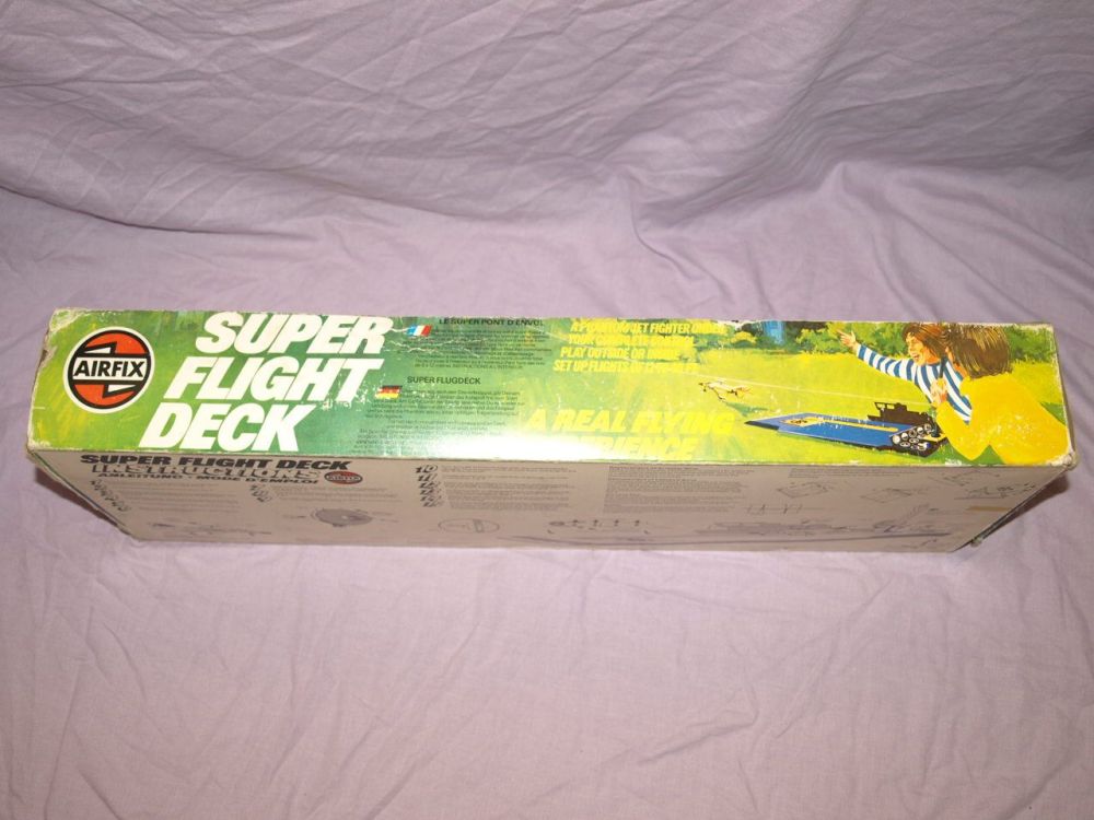 Airfix Super Flight Deck Vintage Toy 1970s.