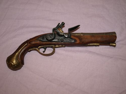 Decorative Replica Flintlock Pistol.