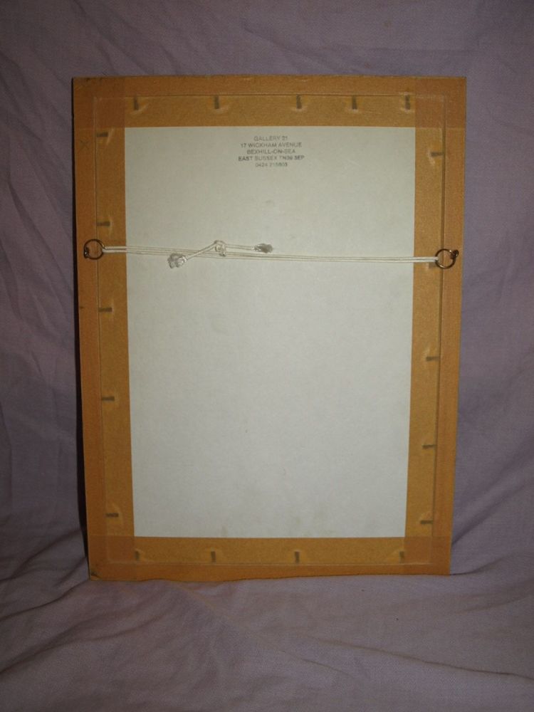 Framed Print by R A Foster Anemones Still Life.