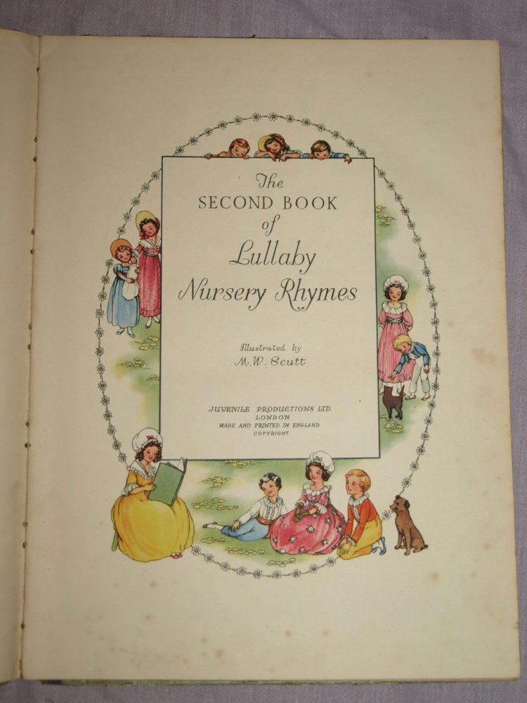 The Second Book of Nursery Rhymes, 1950s.