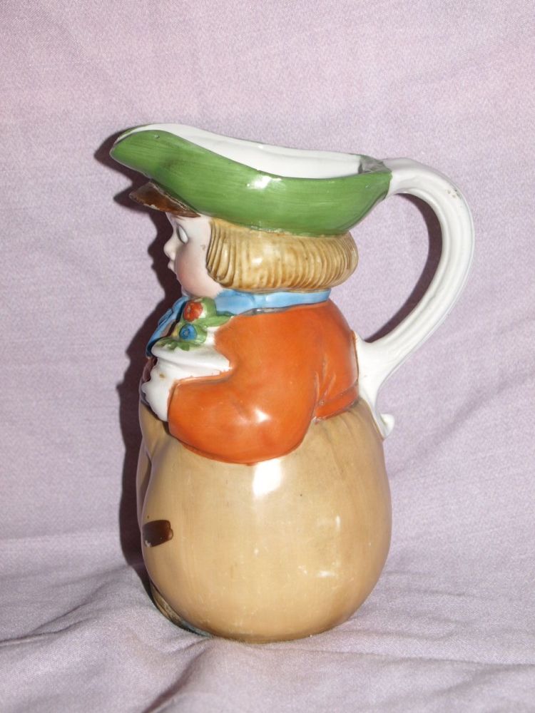 Dutch Boy Character Jug, 1920/30s.
