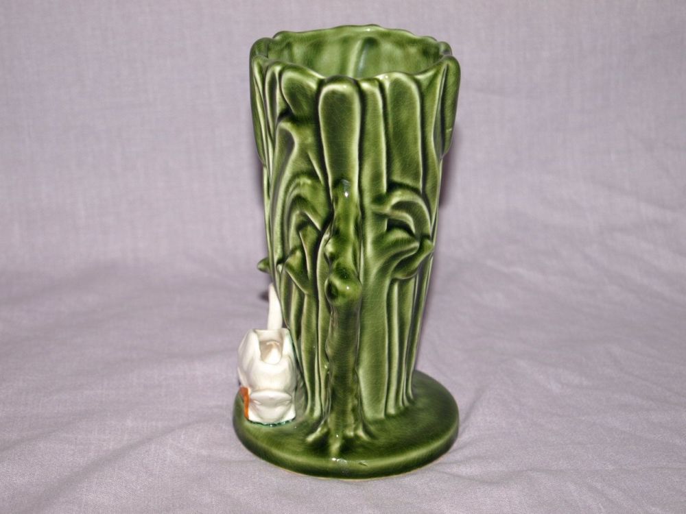 Sylvac Pottery Swan Vase, 4377.