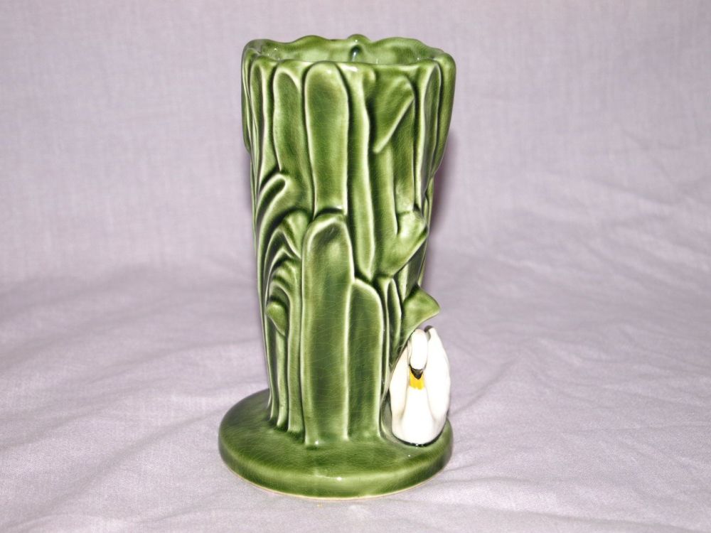 Sylvac Pottery Swan Vase, 4377.