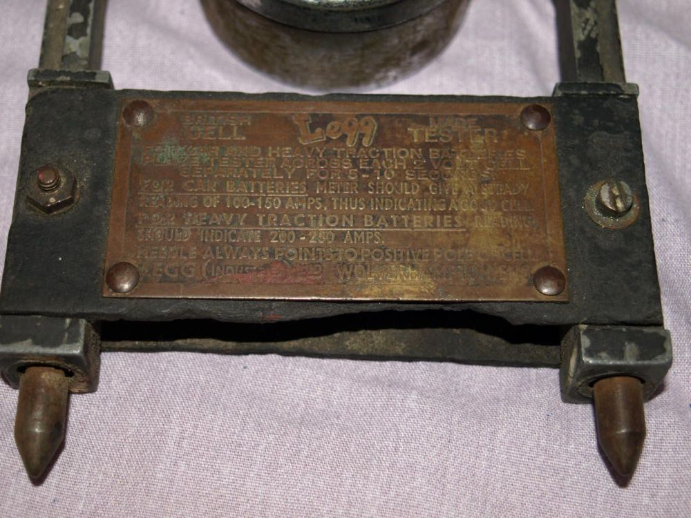 Vintage Legg Battery Cell Tester.
