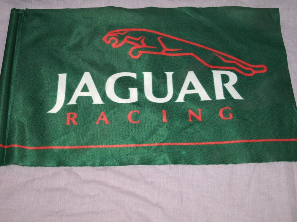 Jaguar Racing Hand Held Flag.
