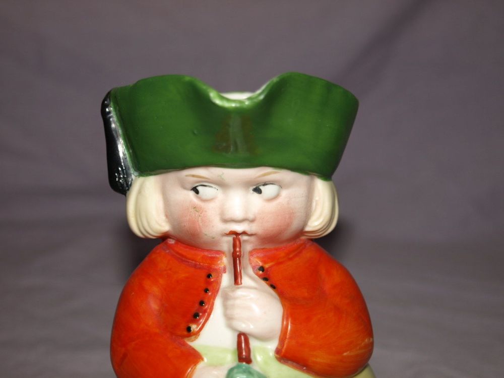 Dutch Boy Character Jug Smoking a Pipe. 1920s/30s.