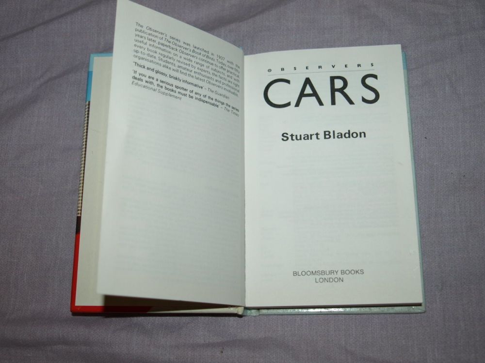 Observers Cars by Stuart Bladon.