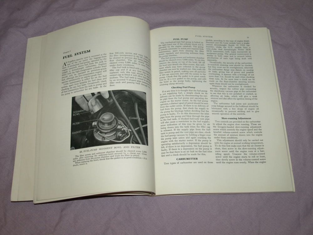 Pearson’s Car Servicing Book, Ford Corsair 1500 1963 to 1965.