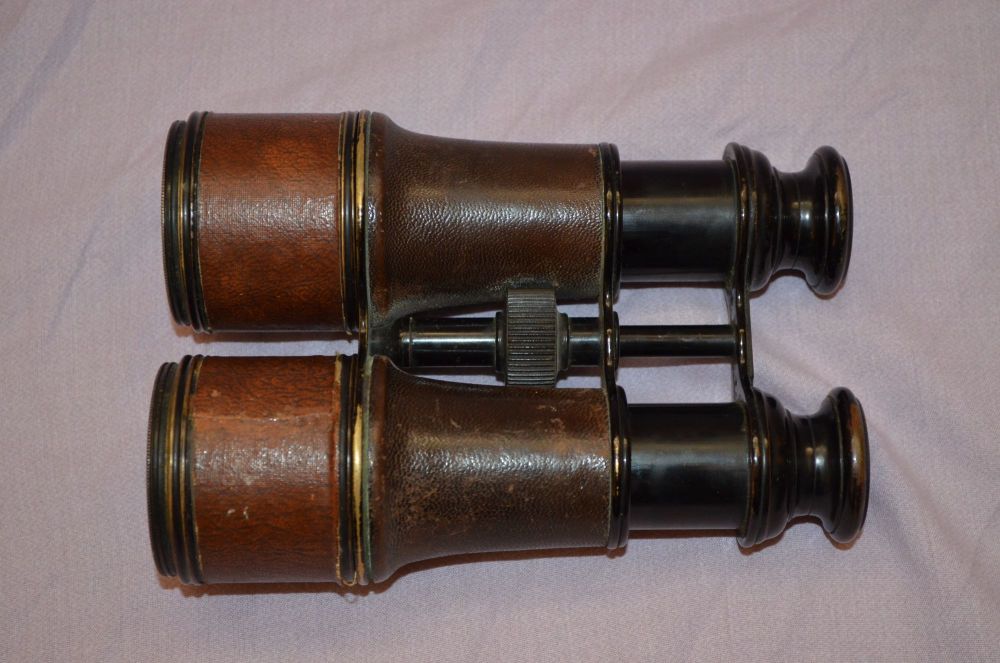 Antique J H Steward Binoculars ‘The Official Bisley’.