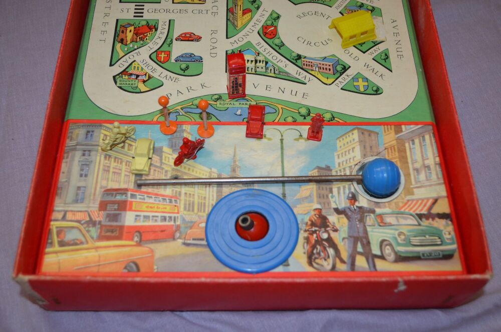 Remote Control Driving Test, A Test of Skill Vintage Game 1950s.