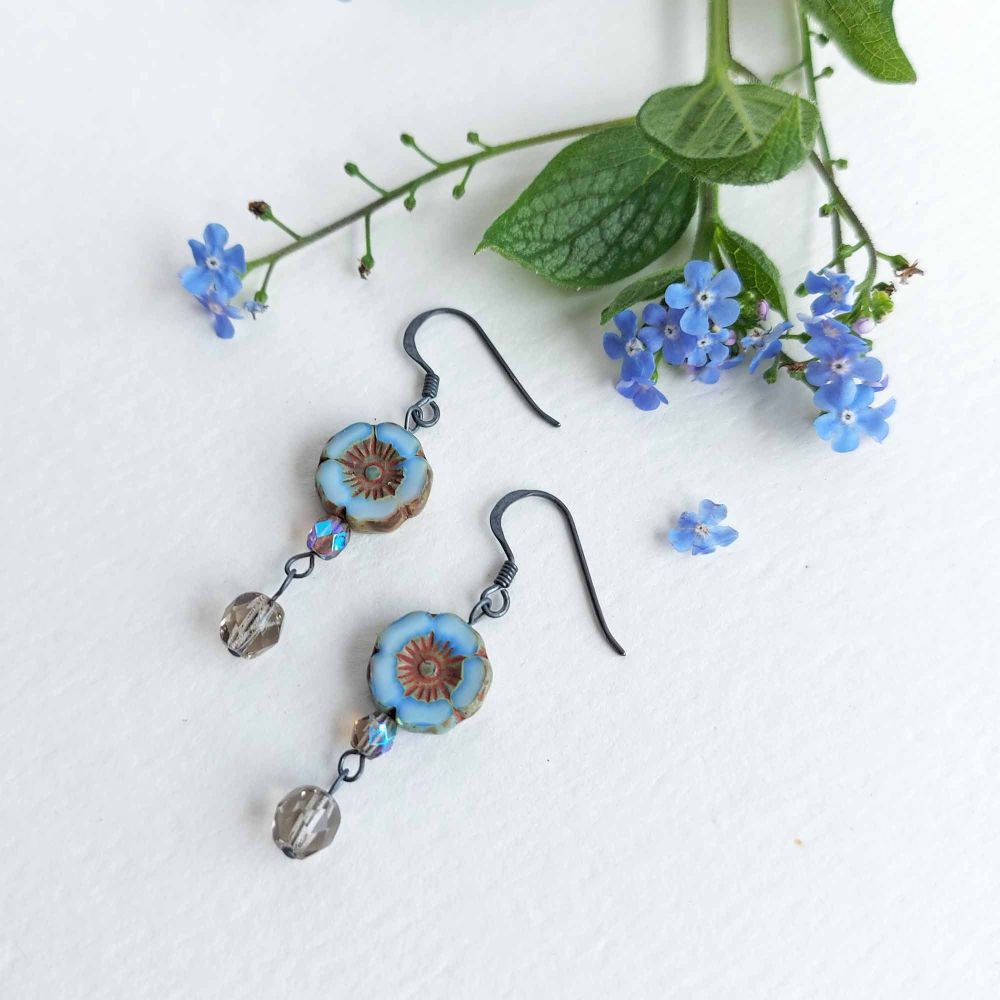 Judith Brown Jewellery | Handmade Silver Jewellery | Wire Flowers