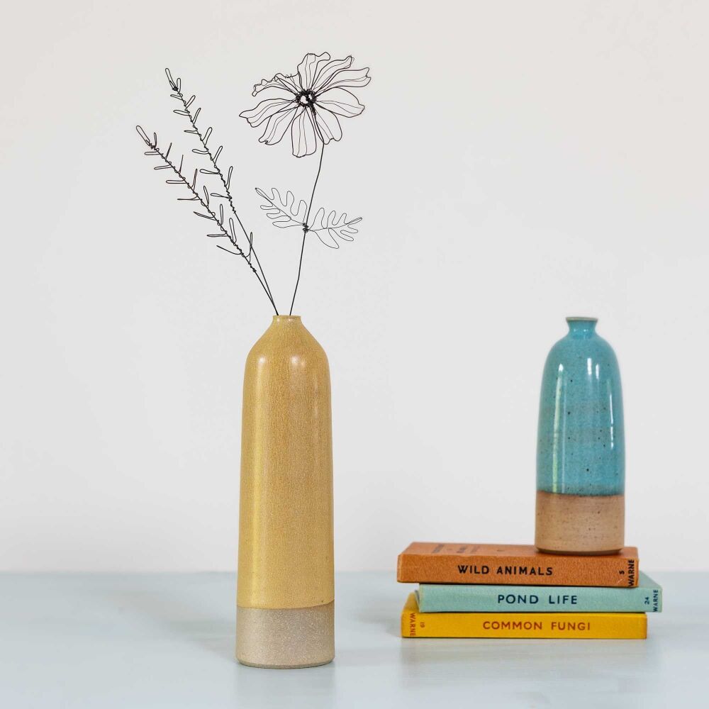 Judith Brown Jewellery | Handmade Silver Jewellery | Wire Flowers