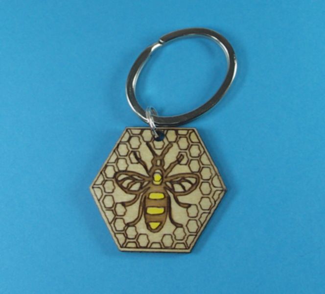 Bees - Keyring