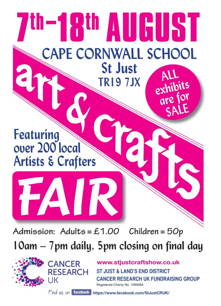 Cape Cornwall Art and Craft Exhibition - Blog