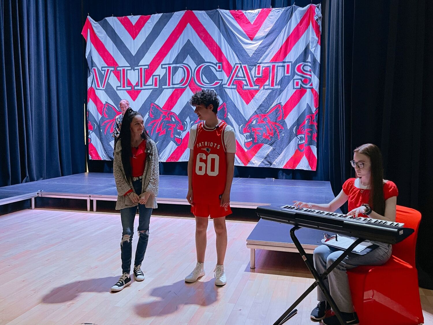 (2) BACKDROPS, for larger stage areas - Pop-Up Flats packages