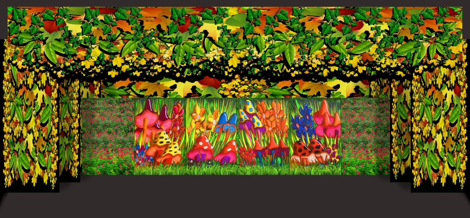 1) POP-UP FLATS package, 2.3m high - Pop-Up Flats packages