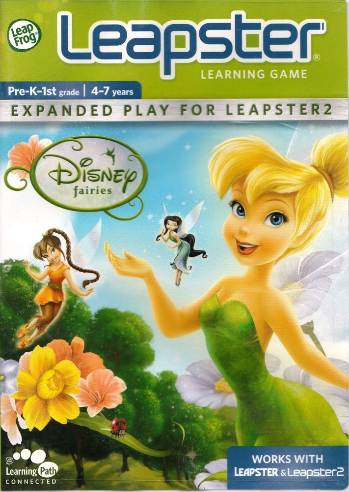 Disney Fairies - Leap Frog Leapster - 4-7 Years - Disney - NEW