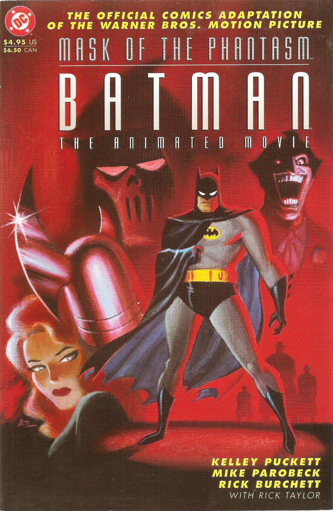 Batman : Mask Of The Phantasm - Movie Adaptation - Comic Graphic Novel ...