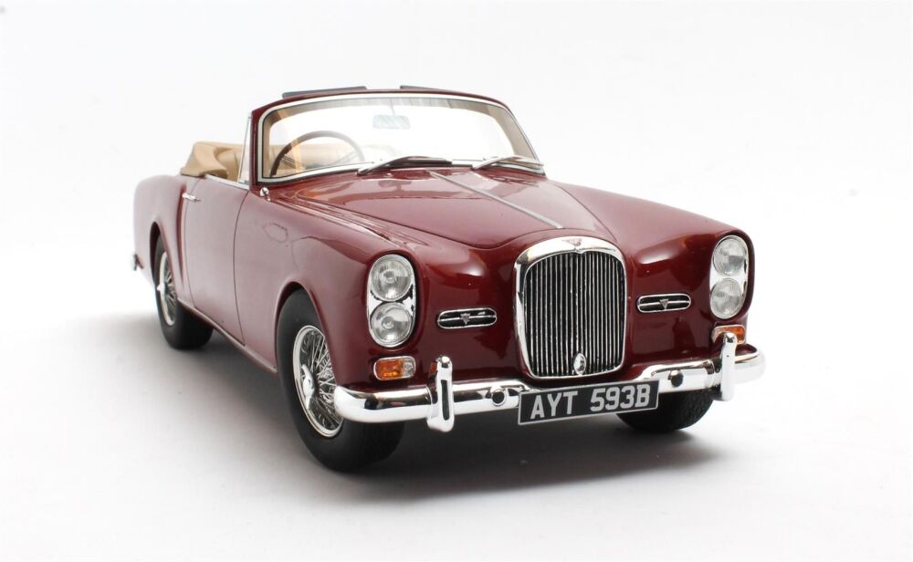 1963-66 ALVIS TE21 DROPHEAD COUPE, OPEN. CHERRY RED.