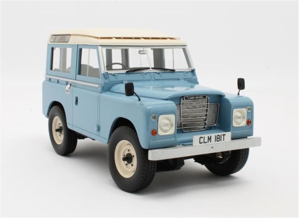 1971-85 LANDROVER 88 SERIES III, WHITE OVER BLUE.